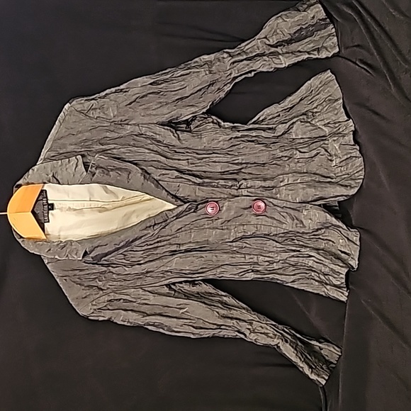 Lafayette 148 New York | Jackets & Coats | Lafayette 48 Silk Metalic ...